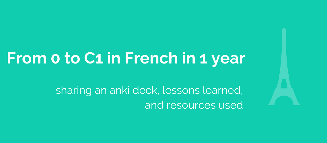 My Journey From 0 To C1 In French In 1 Year. | Language Atlas
