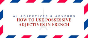 How To Use Possessive Adjectives In French [+15 Examples & Quiz ...